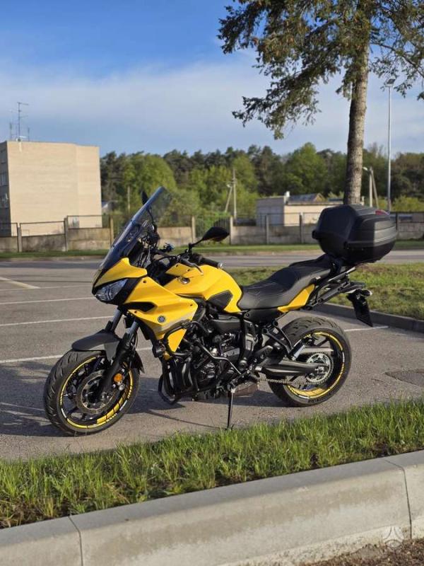 Dzeltens Yamaha Tracer 2019 Ukmergė, ar dzinēja tilpumu 0.70 L un nobraukumu 15 tūkst. km par 5500 €, foto 6 vietnē AUTOMOTO.COM.LV