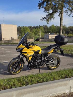 Dzeltens Yamaha Tracer 2019 Ukmergė, ar dzinēja tilpumu 0.70 L un nobraukumu 15 tūkst. km par 5500 €, foto 7 vietnē AUTOMOTO.COM.LV