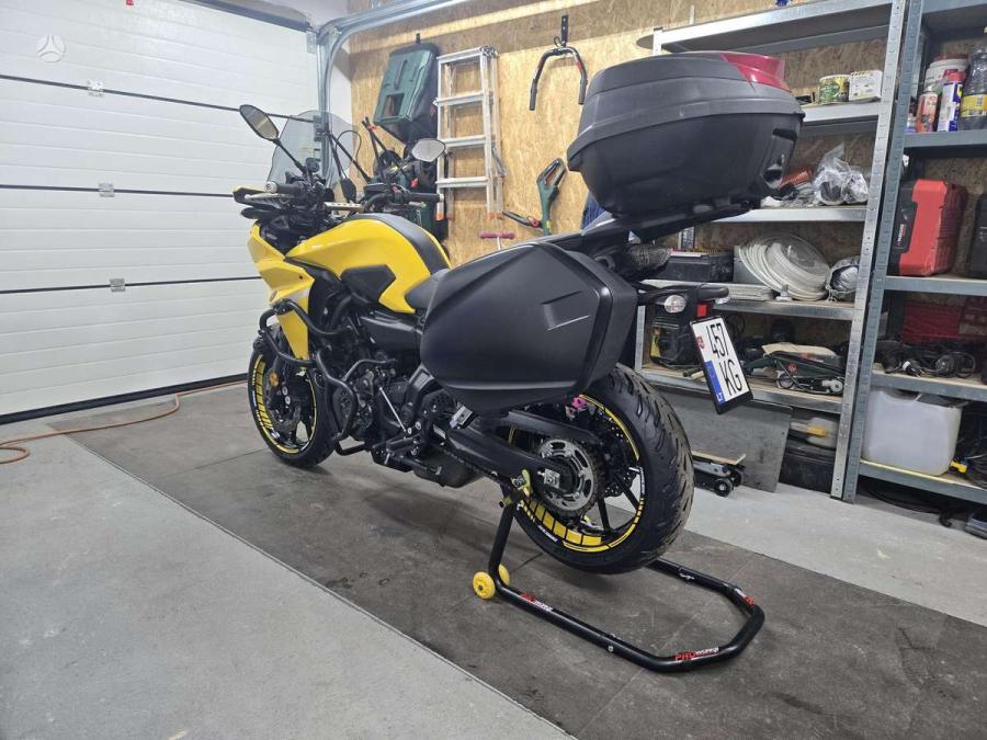 Dzeltens Yamaha Tracer 2019 Ukmergė, ar dzinēja tilpumu 0.70 L un nobraukumu 15 tūkst. km par 5500 €, foto 11 vietnē AUTOMOTO.COM.LV