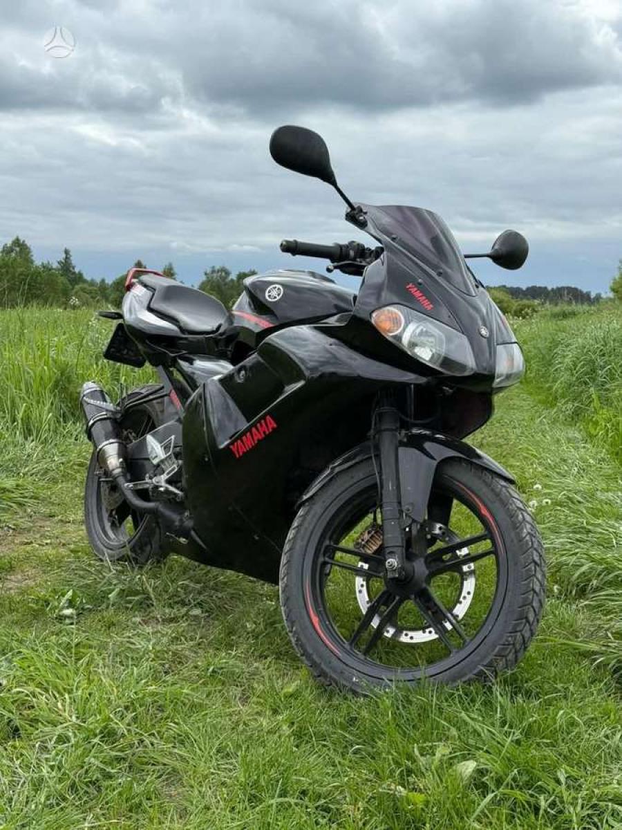 Черный Ямаха TZR 2007 в Вильнюс, объемом двигателя 50.00 л и пробегом 22 тыс. км за 1150 €, фото 3 на AUTOMOTO.COM.LV