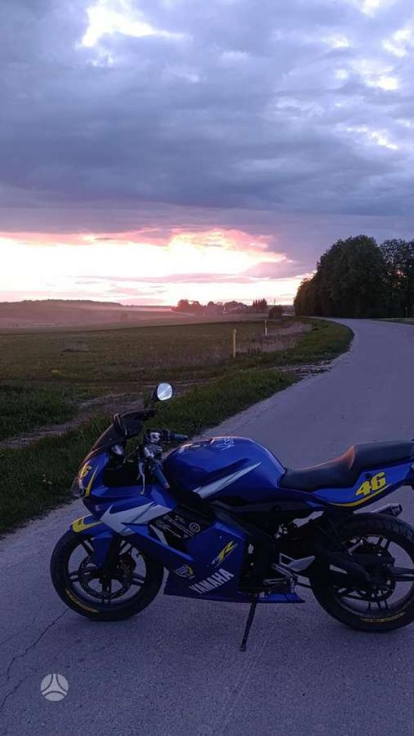 Zils Yamaha TZR 2008 Kaišiadorys, ar dzinēja tilpumu 49.00 L un nobraukumu 21 tūkst. km par 1750 €, foto 2 vietnē AUTOMOTO.COM.LV