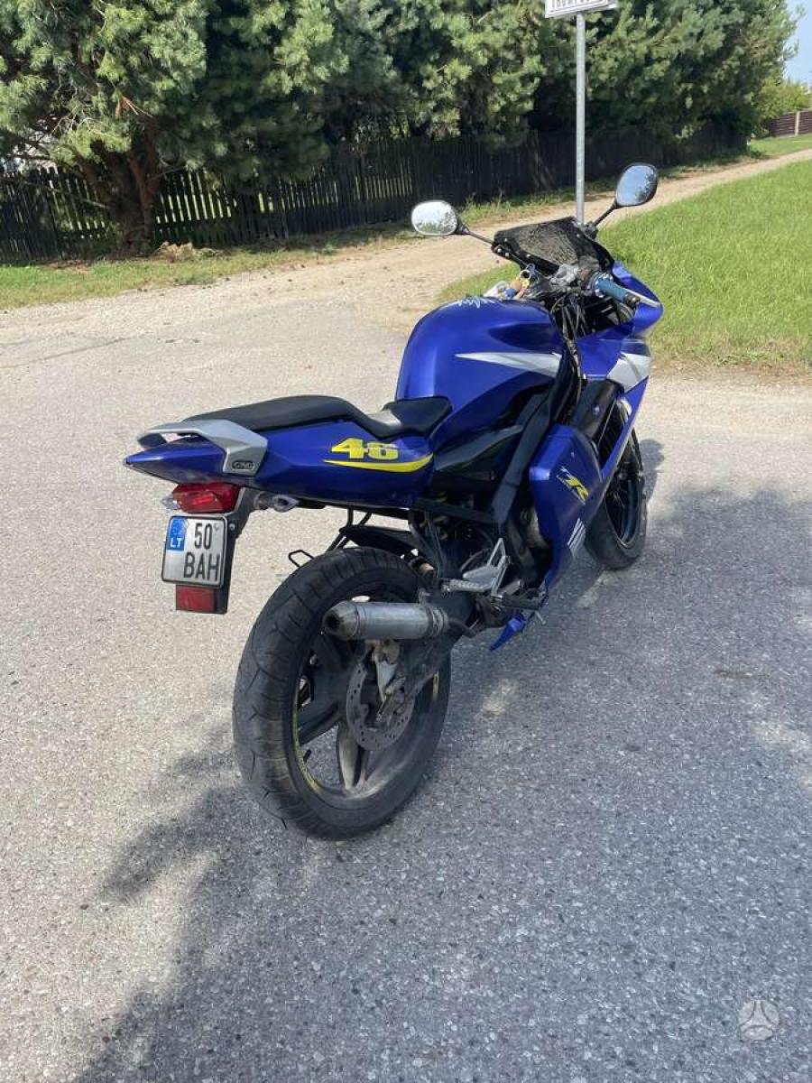 Blue Yamaha TZR 2008 in Kaisiadorys, with an engine capacity of 49.00 L and mileage of 21 thousand km for 1750 €, photo 5 on AUTOMOTO.COM.LV