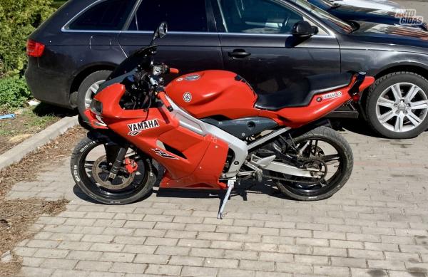 Sarkans Yamaha TZR 2003 Kauņa, ar dzinēja tilpumu 0.05 L un nobraukumu 30 tūkst. km par 1200 €, foto 2 vietnē AUTOMOTO.COM.LV