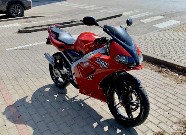 Sarkans Yamaha TZR 2003 Kauņa, ar dzinēja tilpumu 0.05 L un nobraukumu 30 tūkst. km par 1200 €, foto 3 vietnē AUTOMOTO.COM.LV