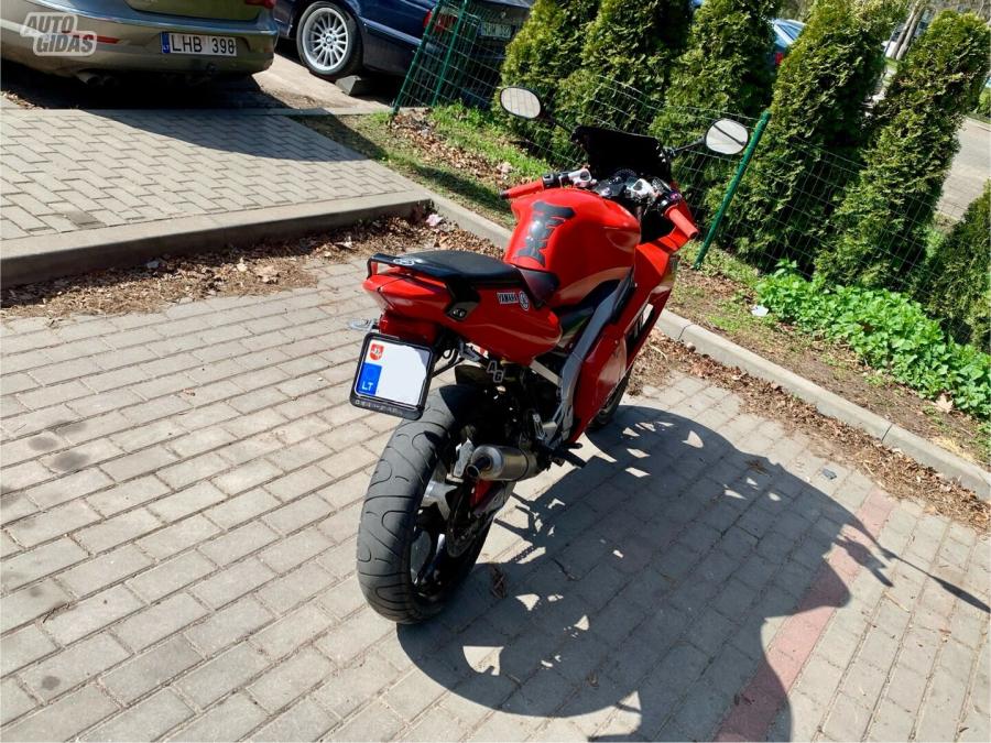 Sarkans Yamaha TZR 2003 Kauņa, ar dzinēja tilpumu 0.05 L un nobraukumu 30 tūkst. km par 1200 €, foto 7 vietnē AUTOMOTO.COM.LV