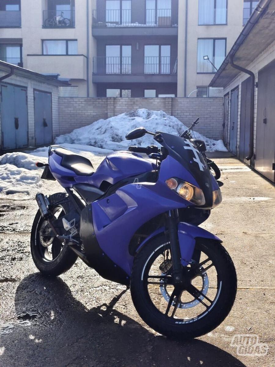 Violet Yamaha TZR 2005 in Palanga, with an engine capacity of 0.05 L and mileage of 22 thousand km for 1450 €, photo 1 on AUTOMOTO.COM.LV