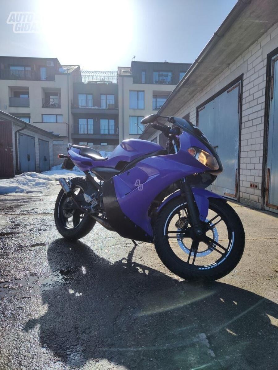 Violet Yamaha TZR 2005 in Palanga, with an engine capacity of 0.05 L and mileage of 22 thousand km for 1450 €, photo 10 on AUTOMOTO.COM.LV