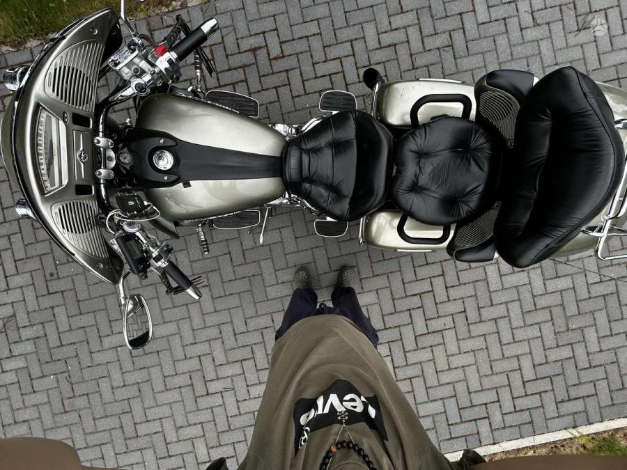 Zaļš Yamaha Venture Royale 2001 Kretinga, ar dzinēja tilpumu 1.30 L un nobraukumu 80 tūkst. km par 4600 €, foto 6 vietnē AUTOMOTO.COM.LV