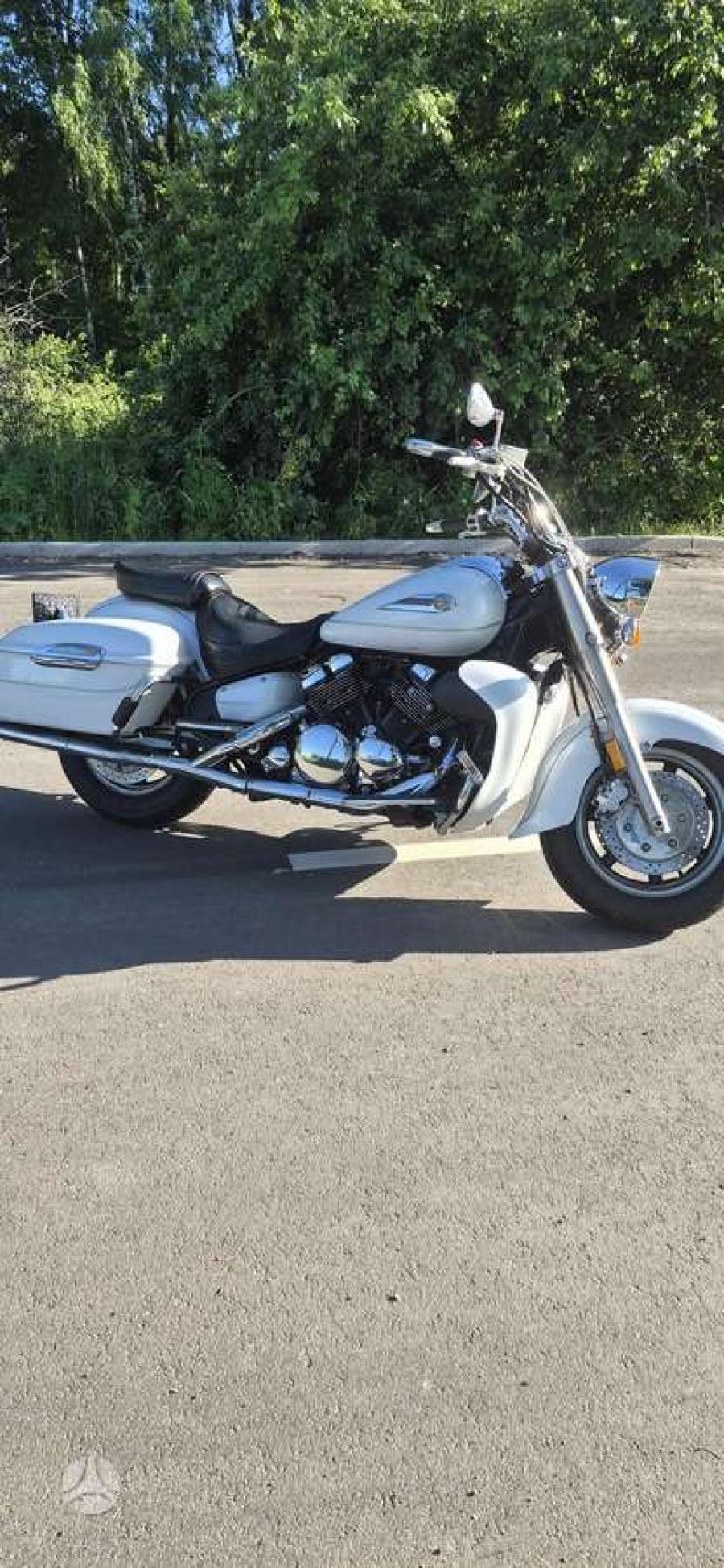 Balts Yamaha Venture Royale 2006 Kauņa, ar dzinēja tilpumu 1.30 L un nobraukumu 20 tūkst. km par 4500 €, foto 3 vietnē AUTOMOTO.COM.LV