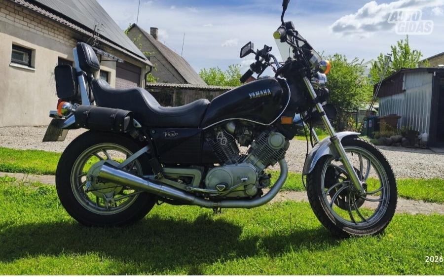Black Yamaha Virago 1983 in Panevezys, with an engine capacity of 0.92 L and mileage of 14 thousand km for 1550 €, photo 3 on AUTOMOTO.COM.LV