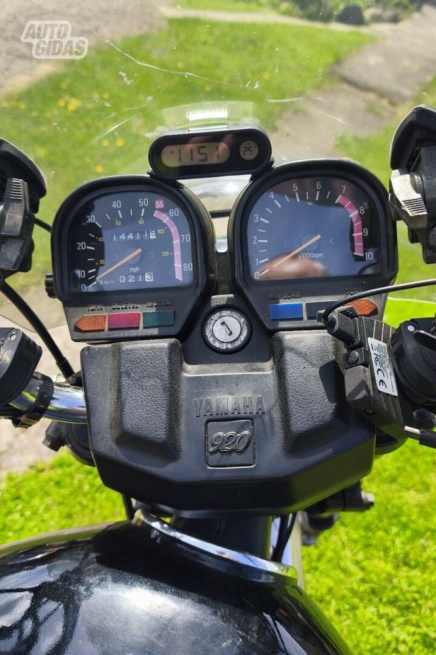 Black Yamaha Virago 1983 in Panevezys, with an engine capacity of 0.92 L and mileage of 14 thousand km for 1550 €, photo 4 on AUTOMOTO.COM.LV