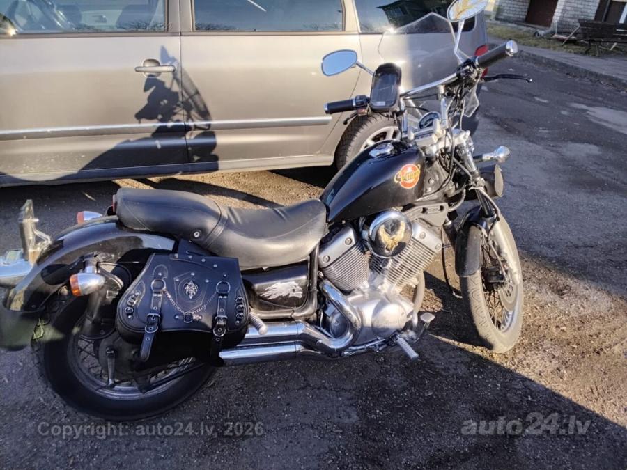 Melns Yamaha Virago 1988 Tallina, ar dzinēja tilpumu 0.54 L un nobraukumu 0 tūkst. km par 1800 €, foto 2 vietnē AUTOMOTO.COM.LV