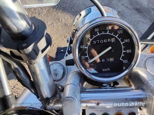 Black Yamaha Virago 1988 in Tallinn, with an engine capacity of 0.54 L and mileage of 0 thousand km for 1800 €, photo 4 on AUTOMOTO.COM.LV