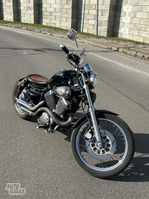 Melns Yamaha Virago 1991 Klaipėda, ar dzinēja tilpumu 0.54 L un nobraukumu 18 tūkst. km par 2300 €, foto  vietnē AUTOMOTO.COM.LV