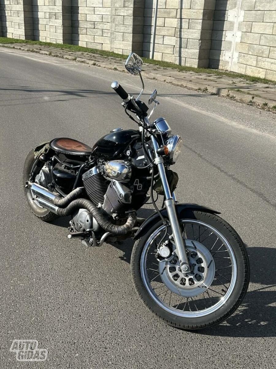 Black Yamaha Virago 1991 in Klaipeda, with an engine capacity of 0.54 L and mileage of 18 thousand km for 2300 €, photo 1 on AUTOMOTO.COM.LV