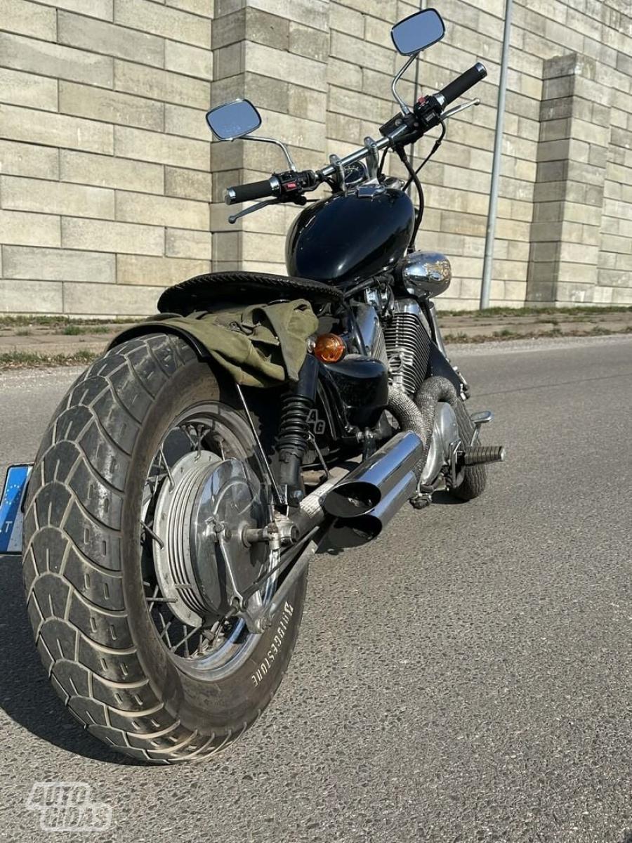 Black Yamaha Virago 1991 in Klaipeda, with an engine capacity of 0.54 L and mileage of 18 thousand km for 2300 €, photo 4 on AUTOMOTO.COM.LV