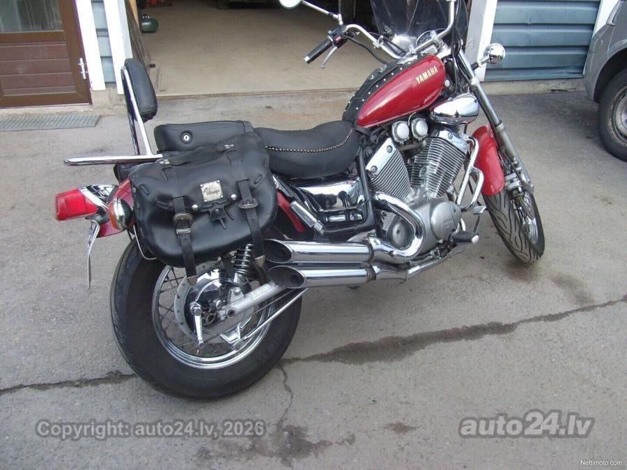 Black Yamaha Virago 1991 in Tallinn, with an engine capacity of 0.54 L and mileage of 64 thousand km for 2500 €, photo 3 on AUTOMOTO.COM.LV
