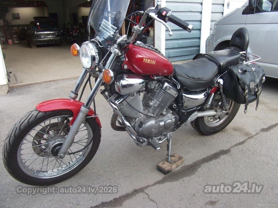 Black Yamaha Virago 1991 in Tallinn, with an engine capacity of 0.54 L and mileage of 64 thousand km for 2500 €, photo 6 on AUTOMOTO.COM.LV