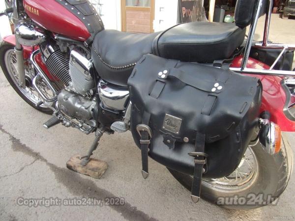Black Yamaha Virago 1991 in Tallinn, with an engine capacity of 0.54 L and mileage of 64 thousand km for 2500 €, photo 7 on AUTOMOTO.COM.LV