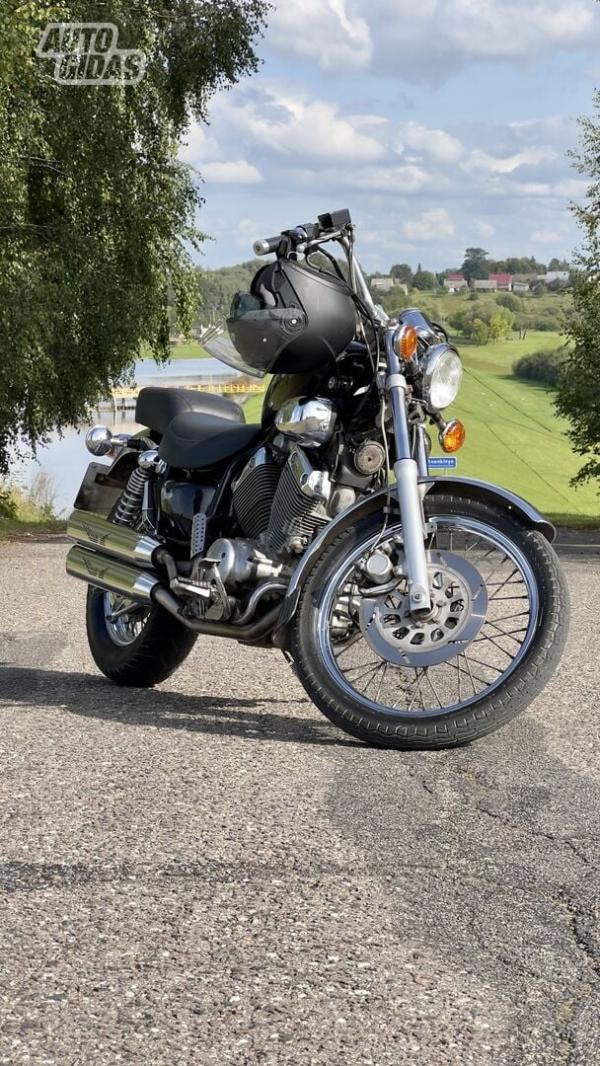 Melns Yamaha Virago 1992 Kupiškis, ar dzinēja tilpumu 0.54 L un nobraukumu 35 tūkst. km par 1650 €, foto 2 vietnē AUTOMOTO.COM.LV