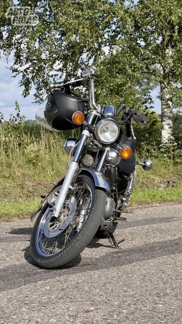 Melns Yamaha Virago 1992 Kupiškis, ar dzinēja tilpumu 0.54 L un nobraukumu 35 tūkst. km par 1650 €, foto 3 vietnē AUTOMOTO.COM.LV