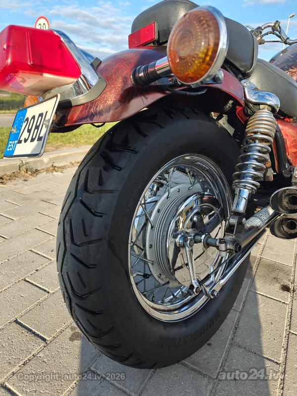Melns Yamaha Virago 1992 Tallina, ar dzinēja tilpumu 0.54 L un nobraukumu 78 tūkst. km par 2100 €, foto 4 vietnē AUTOMOTO.COM.LV