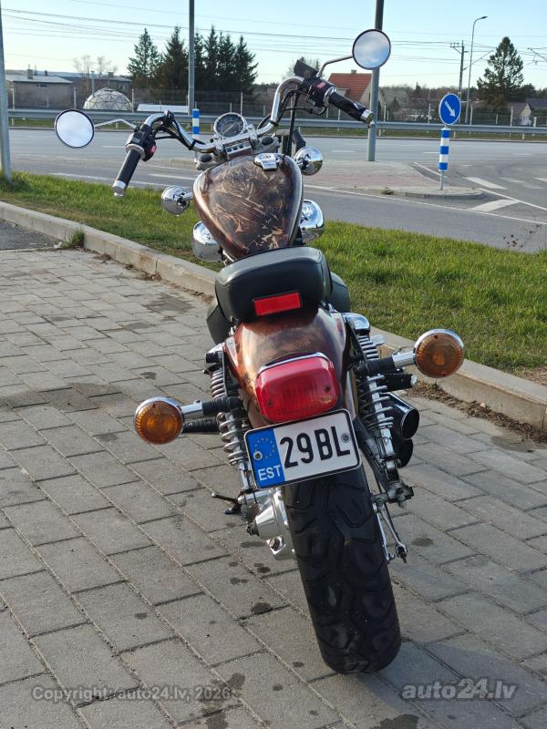 Melns Yamaha Virago 1992 Tallina, ar dzinēja tilpumu 0.54 L un nobraukumu 78 tūkst. km par 2100 €, foto 7 vietnē AUTOMOTO.COM.LV