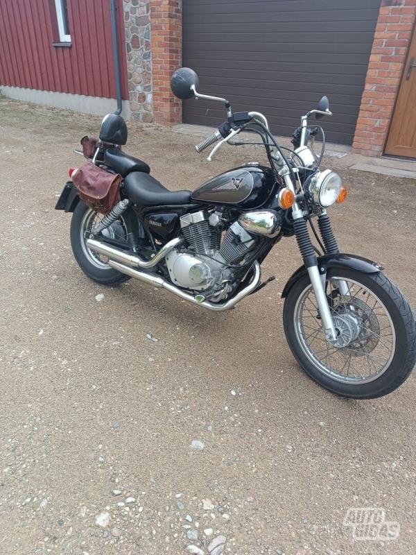 Black Yamaha Virago 1999 in Gargzdai, with an engine capacity of 0.13 L and mileage of 15 thousand km for 2200 €, photo 1 on AUTOMOTO.COM.LV