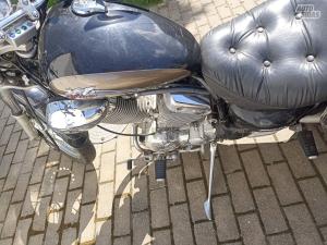 Melns Yamaha Virago 2001 Kauņa, ar dzinēja tilpumu 0.54 L un nobraukumu 7 tūkst. km par 1950 €, foto 3 vietnē AUTOMOTO.COM.LV