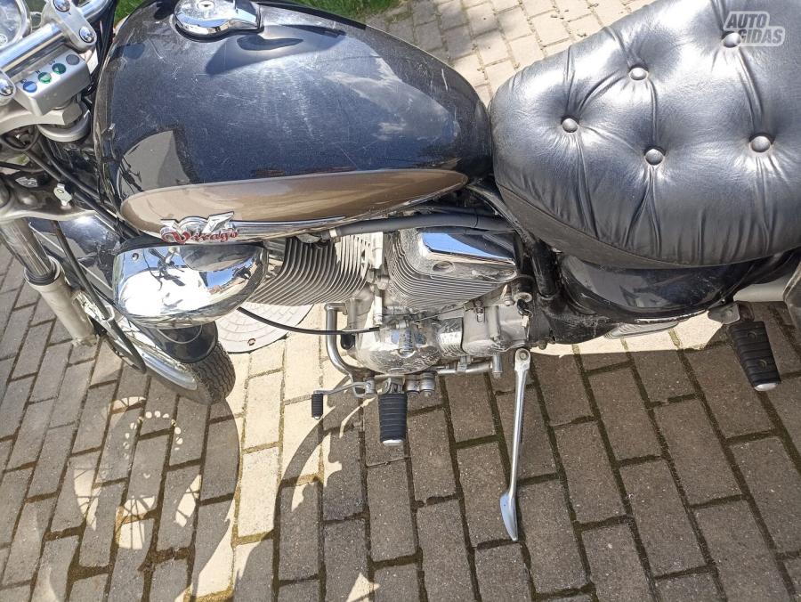 Melns Yamaha Virago 2001 Kauņa, ar dzinēja tilpumu 0.54 L un nobraukumu 7 tūkst. km par 1950 €, foto 3 vietnē AUTOMOTO.COM.LV