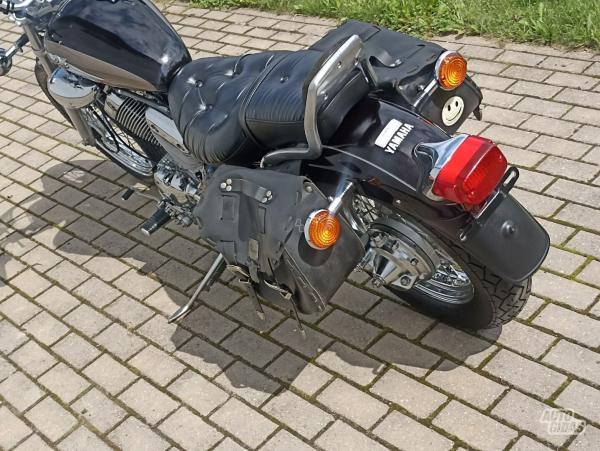 Black Yamaha Virago 2001 in Kaunas, with an engine capacity of 0.54 L and mileage of 7 thousand km for 1950 €, photo 6 on AUTOMOTO.COM.LV