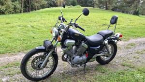 Синий Ямаха Virago 1990 в Вильнюс, объемом двигателя 0.54 л и пробегом 17 тыс. км за 1250 €, фото 6 на AUTOMOTO.COM.LV