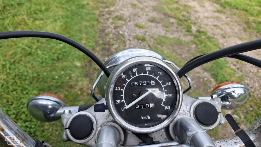 Синий Ямаха Virago 1990 в Вильнюс, объемом двигателя 0.54 л и пробегом 17 тыс. км за 1250 €, фото 8 на AUTOMOTO.COM.LV