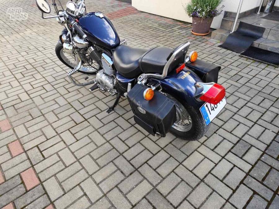 Blue Yamaha Virago 1991 in Kretinga, with an engine capacity of 0.54 L and mileage of 14 thousand km for 2050 €, photo 7 on AUTOMOTO.COM.LV