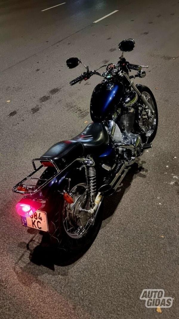 Zils Yamaha Virago 1991 Kauņa, ar dzinēja tilpumu 0.54 L un nobraukumu 20 tūkst. km par 1800 €, foto 3 vietnē AUTOMOTO.COM.LV