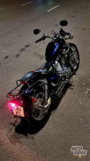 Zils Yamaha Virago 1991 Kauņa, ar dzinēja tilpumu 0.54 L un nobraukumu 20 tūkst. km par 1800 €, foto 3 vietnē AUTOMOTO.COM.LV