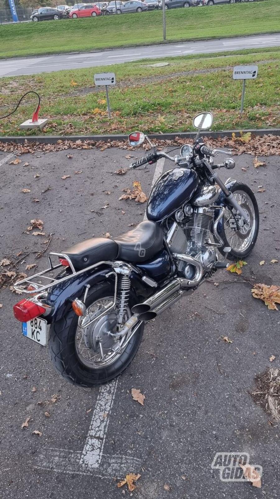 Zils Yamaha Virago 1991 Kauņa, ar dzinēja tilpumu 0.54 L un nobraukumu 20 tūkst. km par 1800 €, foto 12 vietnē AUTOMOTO.COM.LV