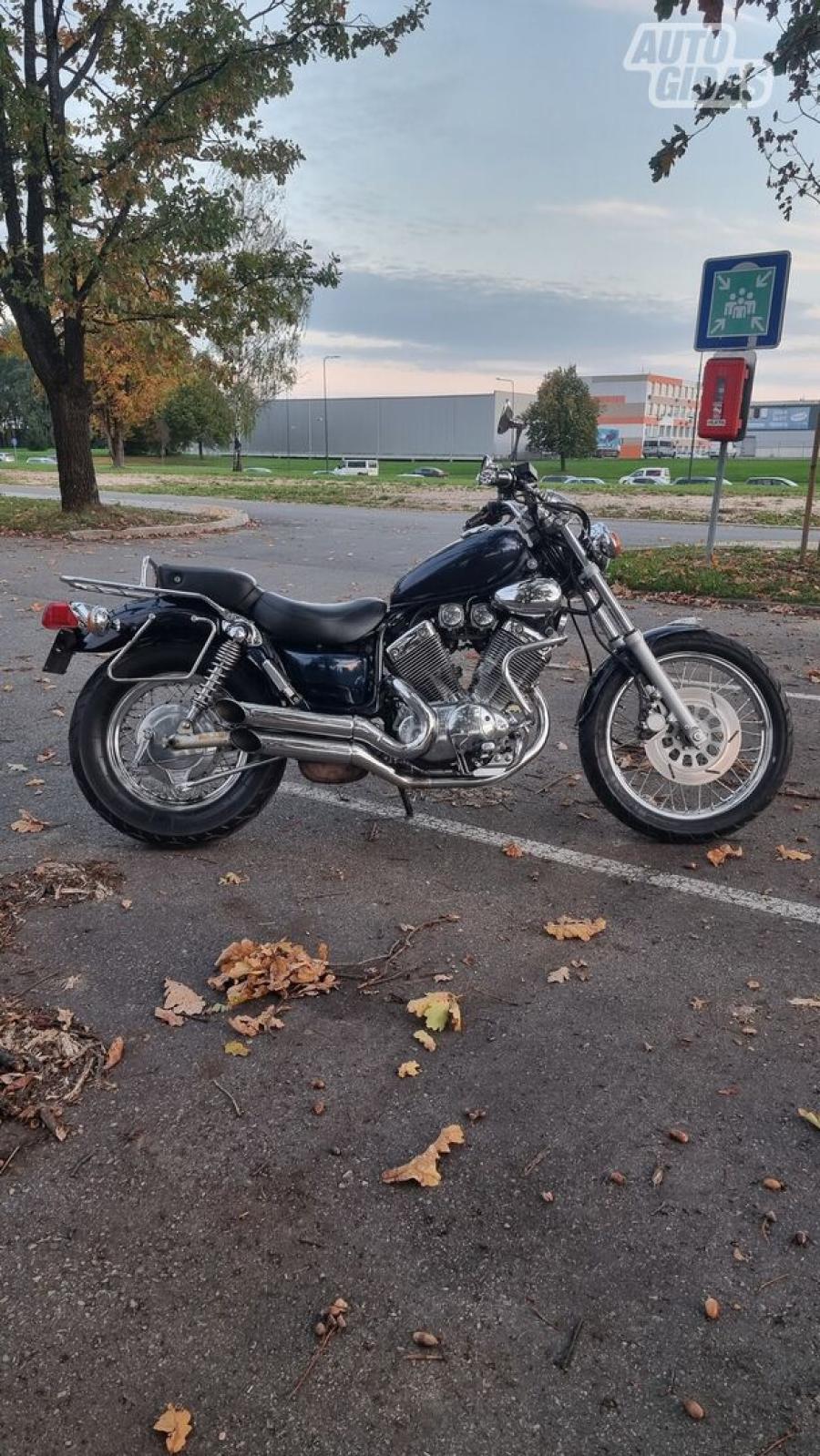 Zils Yamaha Virago 1991 Kauņa, ar dzinēja tilpumu 0.54 L un nobraukumu 20 tūkst. km par 1800 €, foto 17 vietnē AUTOMOTO.COM.LV