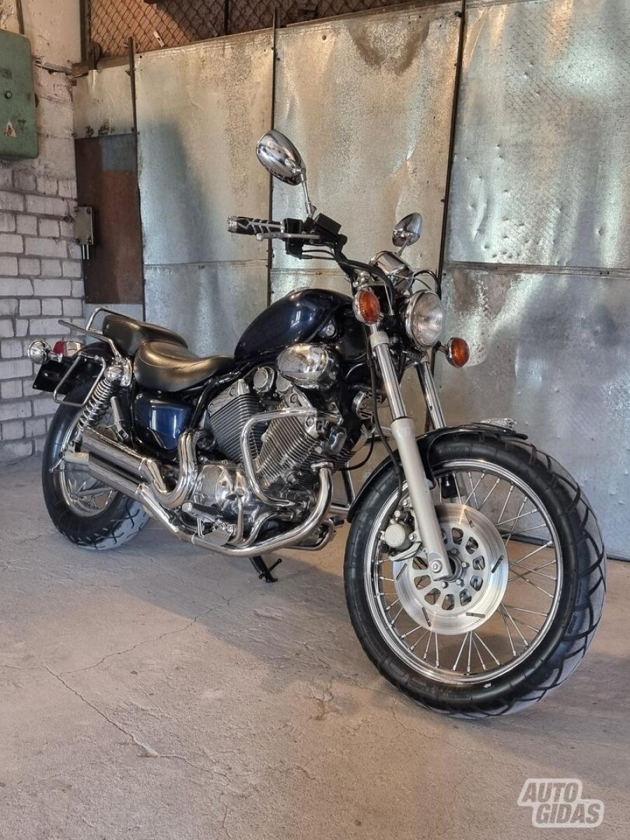 Zils Yamaha Virago 1991 Kauņa, ar dzinēja tilpumu 0.54 L un nobraukumu 20 tūkst. km par 1800 €, foto 26 vietnē AUTOMOTO.COM.LV