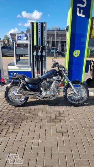 Zils Yamaha Virago 1991 Kauņa, ar dzinēja tilpumu 0.54 L un nobraukumu 20 tūkst. km par 1800 €, foto 6 vietnē AUTOMOTO.COM.LV