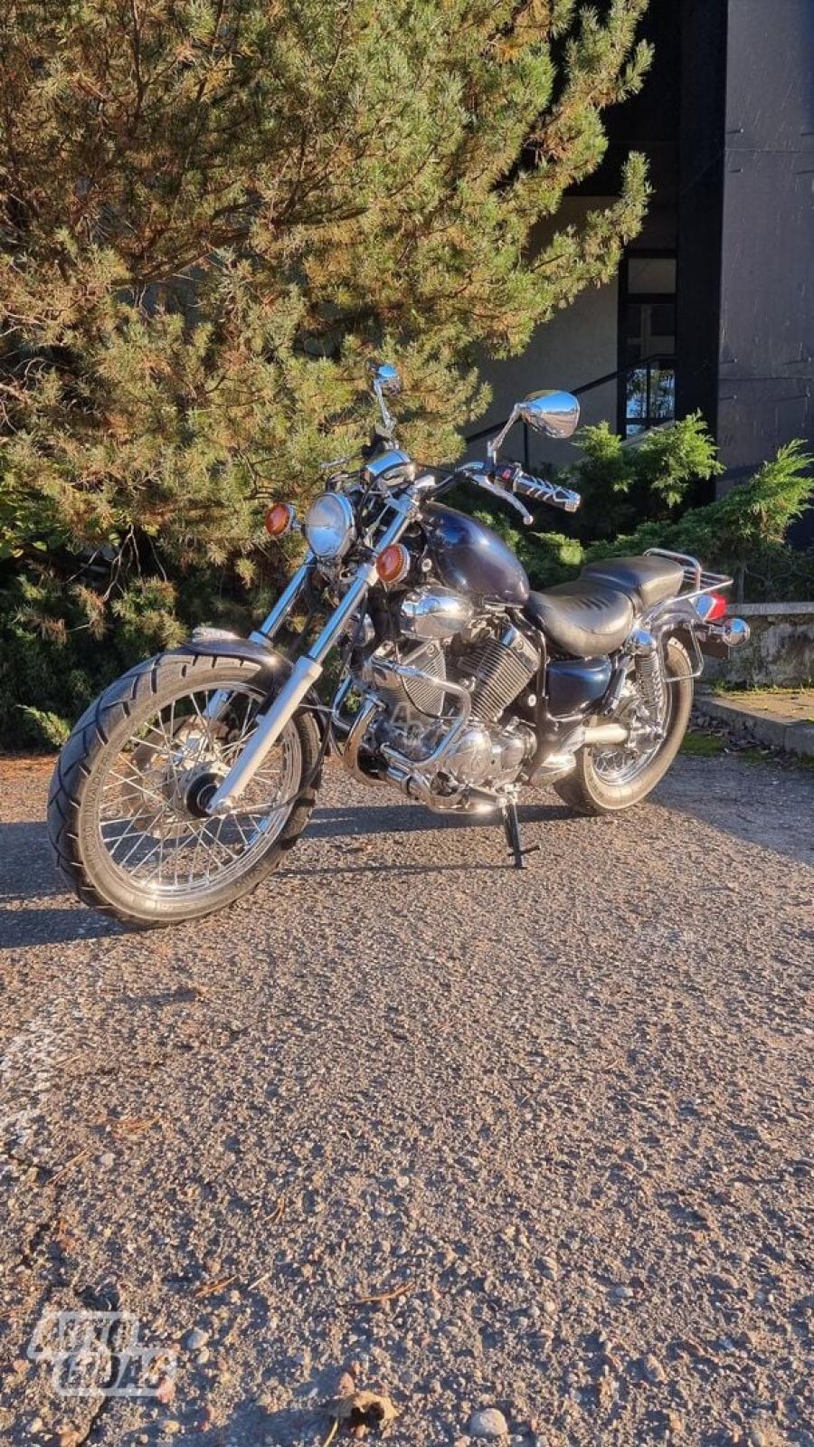 Zils Yamaha Virago 1991 Kauņa, ar dzinēja tilpumu 0.54 L un nobraukumu 20 tūkst. km par 1800 €, foto 11 vietnē AUTOMOTO.COM.LV