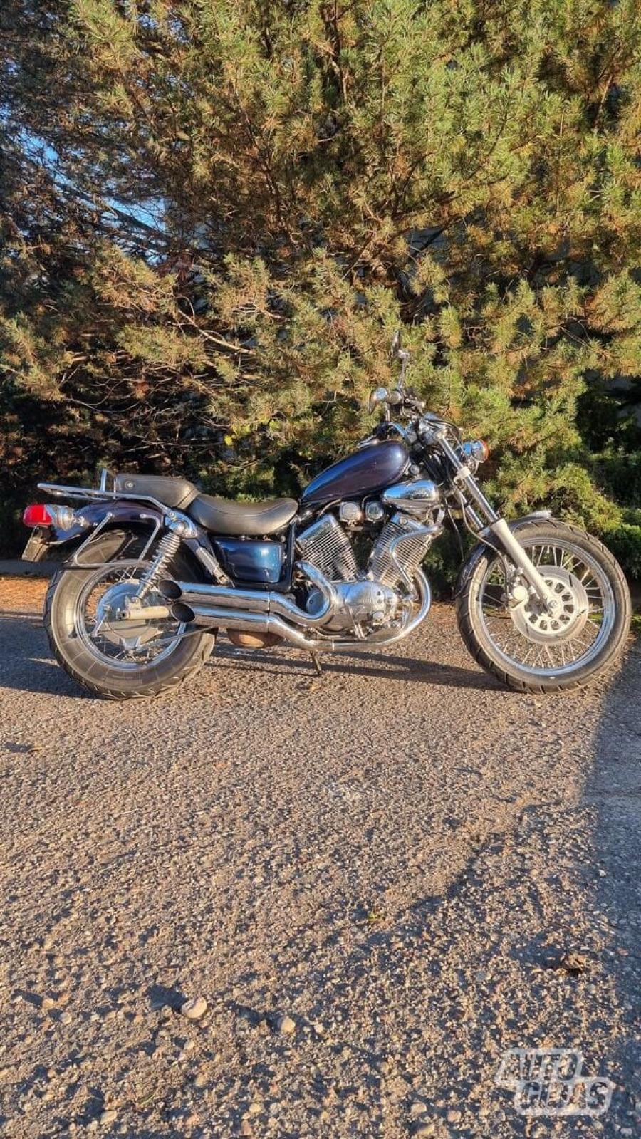 Zils Yamaha Virago 1991 Kauņa, ar dzinēja tilpumu 0.54 L un nobraukumu 20 tūkst. km par 1800 €, foto 13 vietnē AUTOMOTO.COM.LV