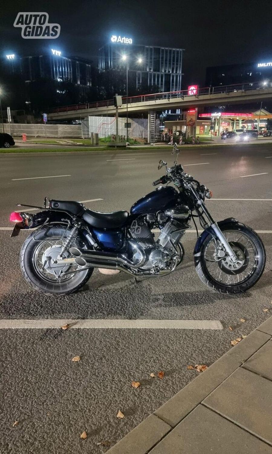 Zils Yamaha Virago 1991 Kauņa, ar dzinēja tilpumu 0.54 L un nobraukumu 20 tūkst. km par 1800 €, foto 30 vietnē AUTOMOTO.COM.LV