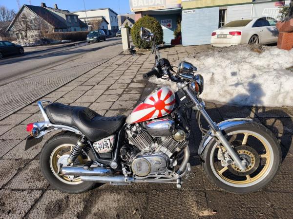 Brūns Yamaha Virago 1987 Kretinga, ar dzinēja tilpumu 0.97 L un nobraukumu 50 tūkst. km par 1555 €, foto 1 vietnē AUTOMOTO.COM.LV