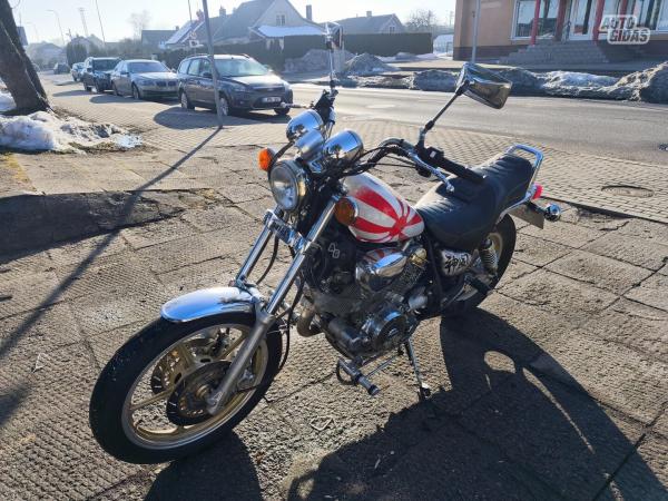 Brūns Yamaha Virago 1987 Kretinga, ar dzinēja tilpumu 0.97 L un nobraukumu 50 tūkst. km par 1555 €, foto 2 vietnē AUTOMOTO.COM.LV
