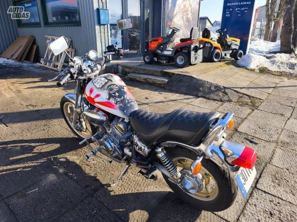 Brūns Yamaha Virago 1987 Kretinga, ar dzinēja tilpumu 0.97 L un nobraukumu 50 tūkst. km par 1555 €, foto 4 vietnē AUTOMOTO.COM.LV