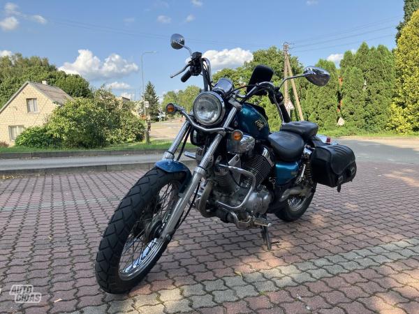 Green Yamaha Virago 1994 in Telschi, with an engine capacity of 0.54 L and mileage of 41 thousand km for 1770 €, photo 3 on AUTOMOTO.COM.LV