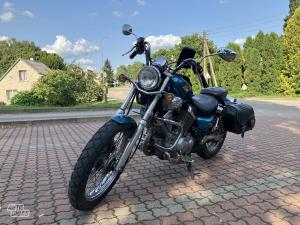 Green Yamaha Virago 1994 in Telschi, with an engine capacity of 0.54 L and mileage of 41 thousand km for 1770 €, photo 3 on AUTOMOTO.COM.LV