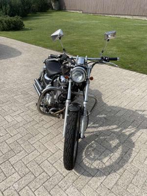 Green Yamaha Virago 1999 in Vilnius, with an engine capacity of 0.54 L and mileage of 49 thousand km for 2480 €, photo 4 on AUTOMOTO.COM.LV