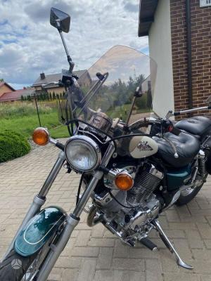 Green Yamaha Virago 2001 in Vilnius, with an engine capacity of 0.54 L and mileage of 47 thousand km for 2650 €, photo 5 on AUTOMOTO.COM.LV